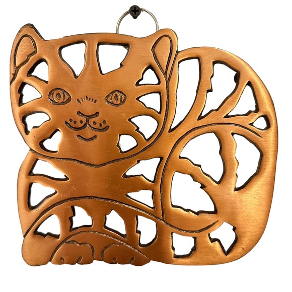Kitchen | Metal Cat Trivet | Poshmark
